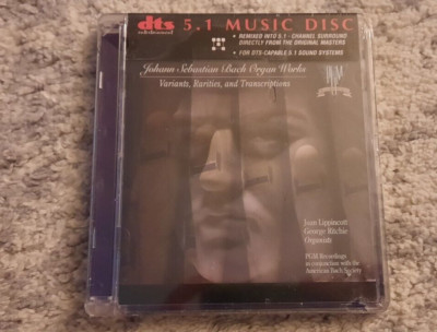 Uncommon Bach [DTS] DTS CD DVD audio(CD, May-2002, DTS Entertainment ...