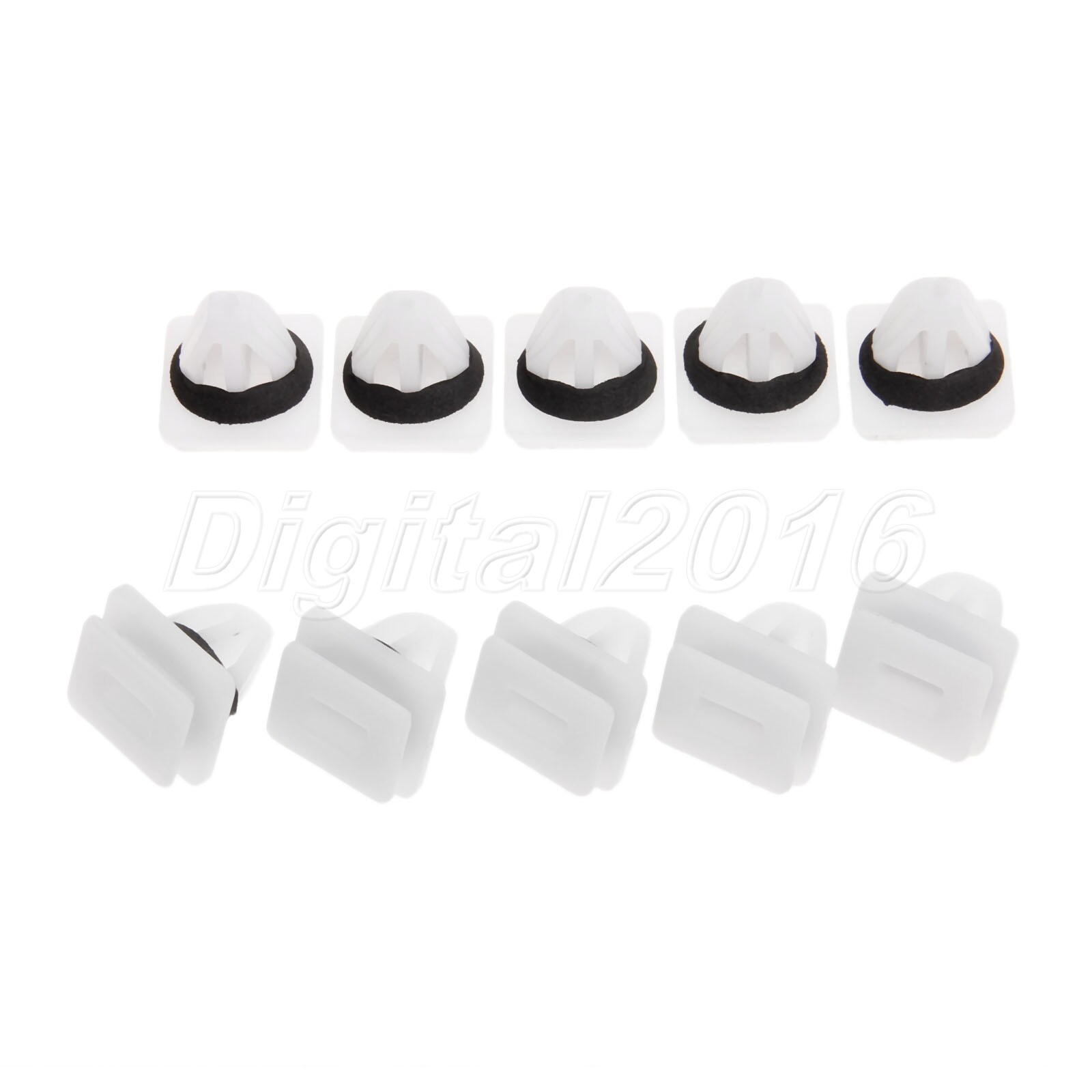 20PCS Sill Guard Moulding Rocker Cover Trim Clips Side Skirt For Honda ...