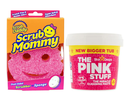Stardrops The Pink Stuff Cleaning Paste + Scrub Mommy Sponge | eBay