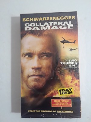 Collateral Damage VHS Movie Arnold Schwarzenegger 85392132430| eBay