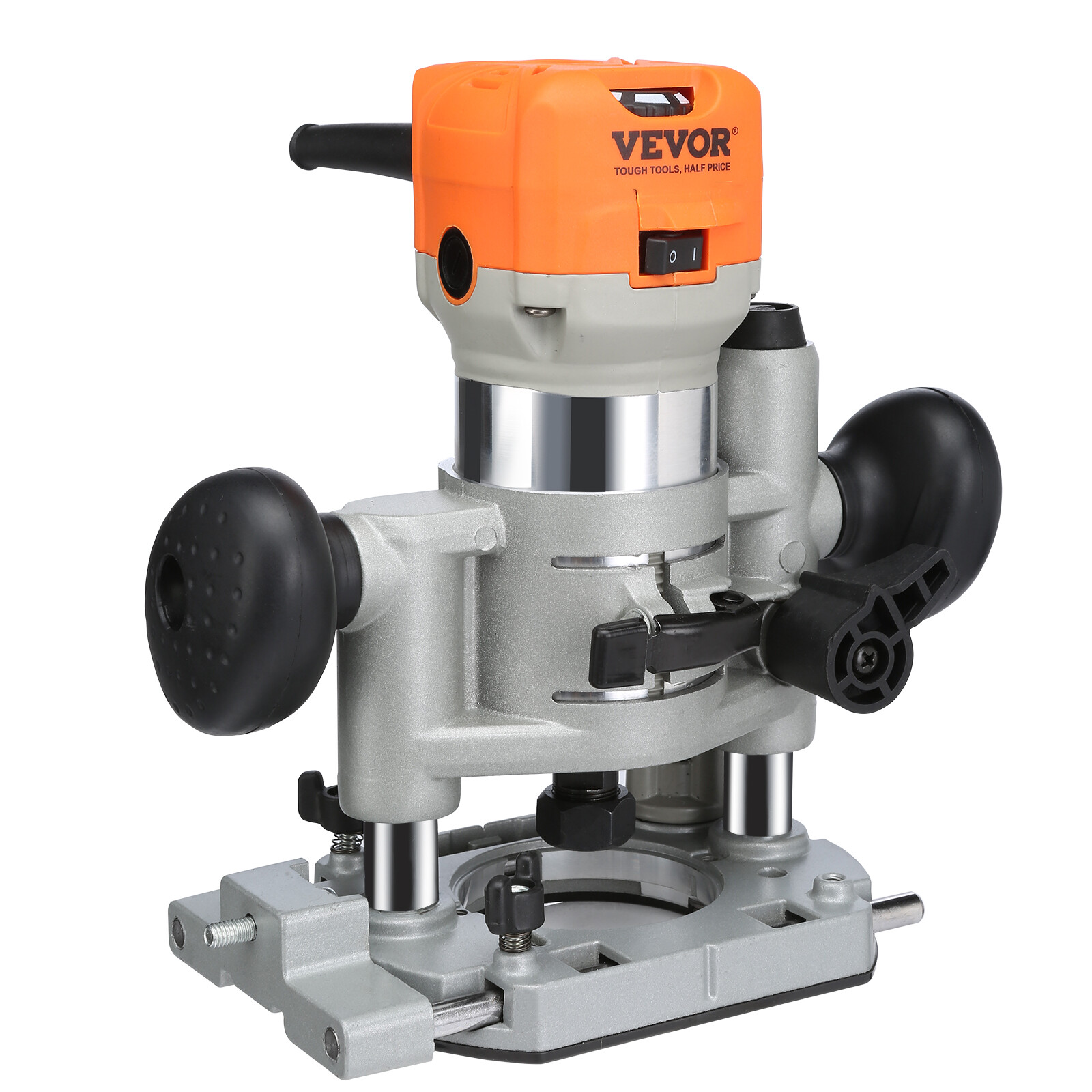 VEVOR 6 Speed 30000RPM Wood Trimmer Router Compact Router 800W Plunge ...