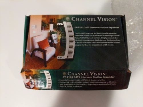 Channel Vision ST-2100 CAT5 Intercom Station Expander | eBay