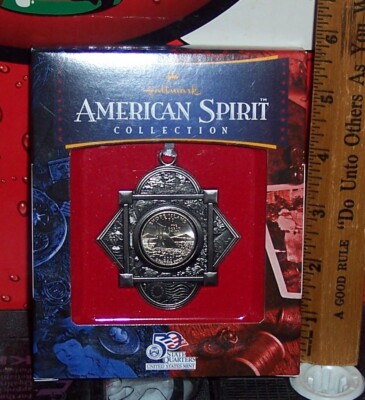 HALLMARK AMERICAN SPIRIT COLLECTION 50 STATE QUARTERS RHODE ISLAND ...