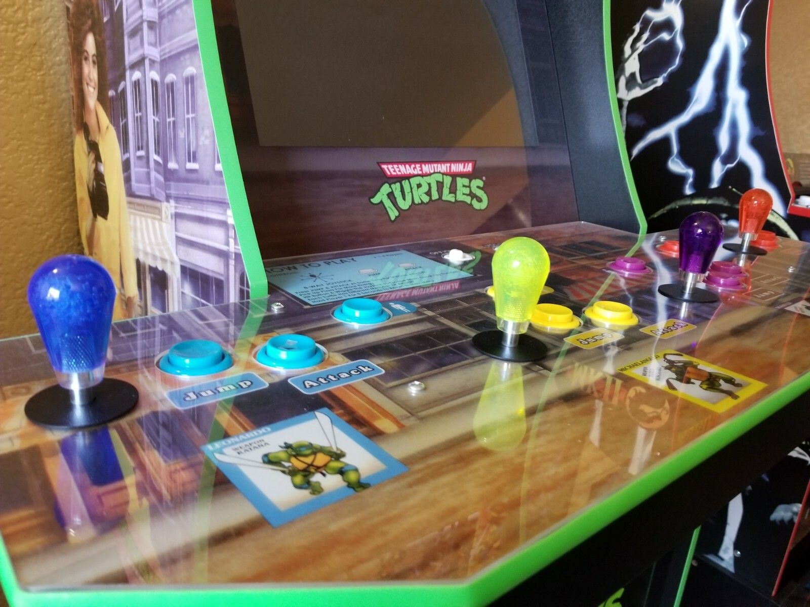 Arcade1up Space Invaders - Translucent Joystick Bat Top UPGRADE! (1pc ...