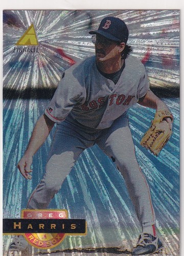 1994 PINNACLE MUSEUM COLLECTION GREG HARRIS BOSTON RED SOX BASEBALL MLB ...
