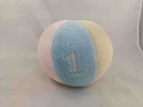 123 Plush Rattle Ball 5 Inch Pastel Stuffed Animal Toy | eBay