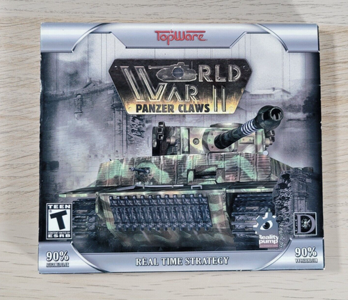 TopWear World War II Panzer Claws II PC Tank War Game 2 Disc LAN ...
