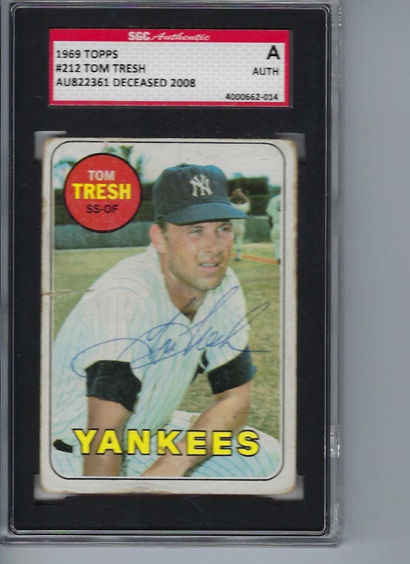 1969 Topps - Tom Tresh #212 for sale online | eBay