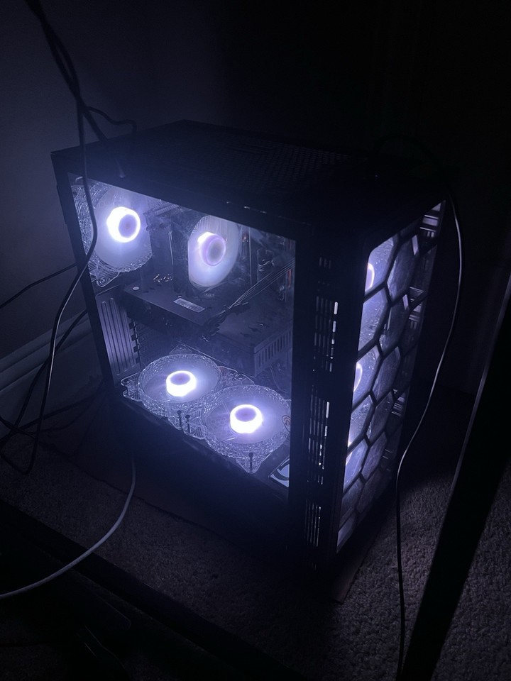 pre built pc gaming Pc Rtx 580 Ryzen 2400 16gb Ram Windows 10 | eBay