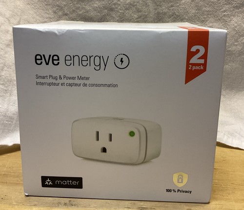 Eve Energy 2 Pack - Smart Plug & Power Meter with Built-in Schedules ...