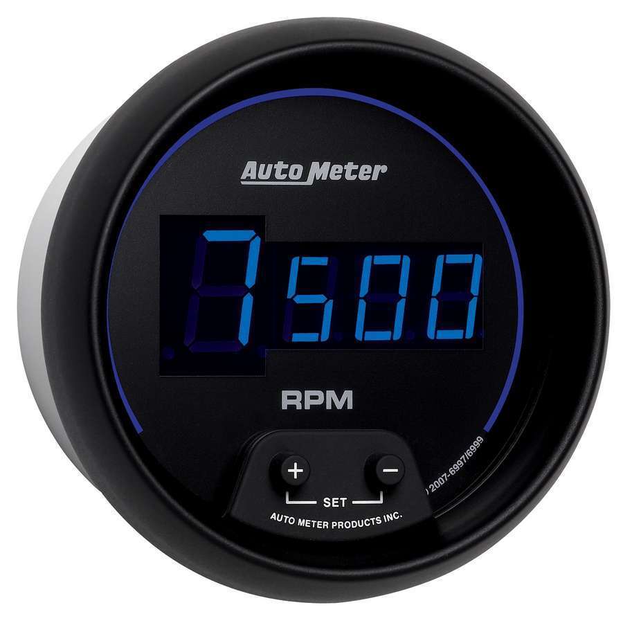 AutoMeter 3-3/8 Cobalt Digital In-Dash Tach - Black - 6997 46074069970 ...