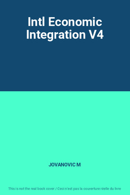 Intl Economic Integration V4 | eBay
