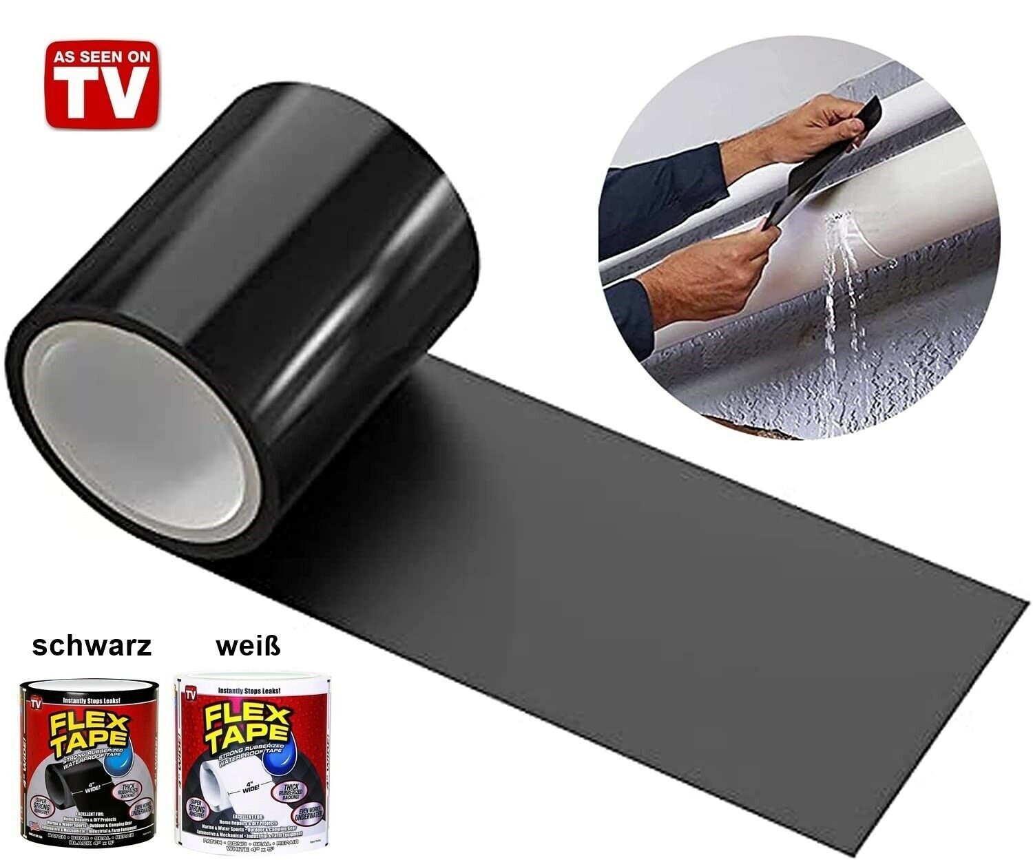 Reparatur Klebeband wasserdicht selbstklebend Abdichtband Reparaturband ...