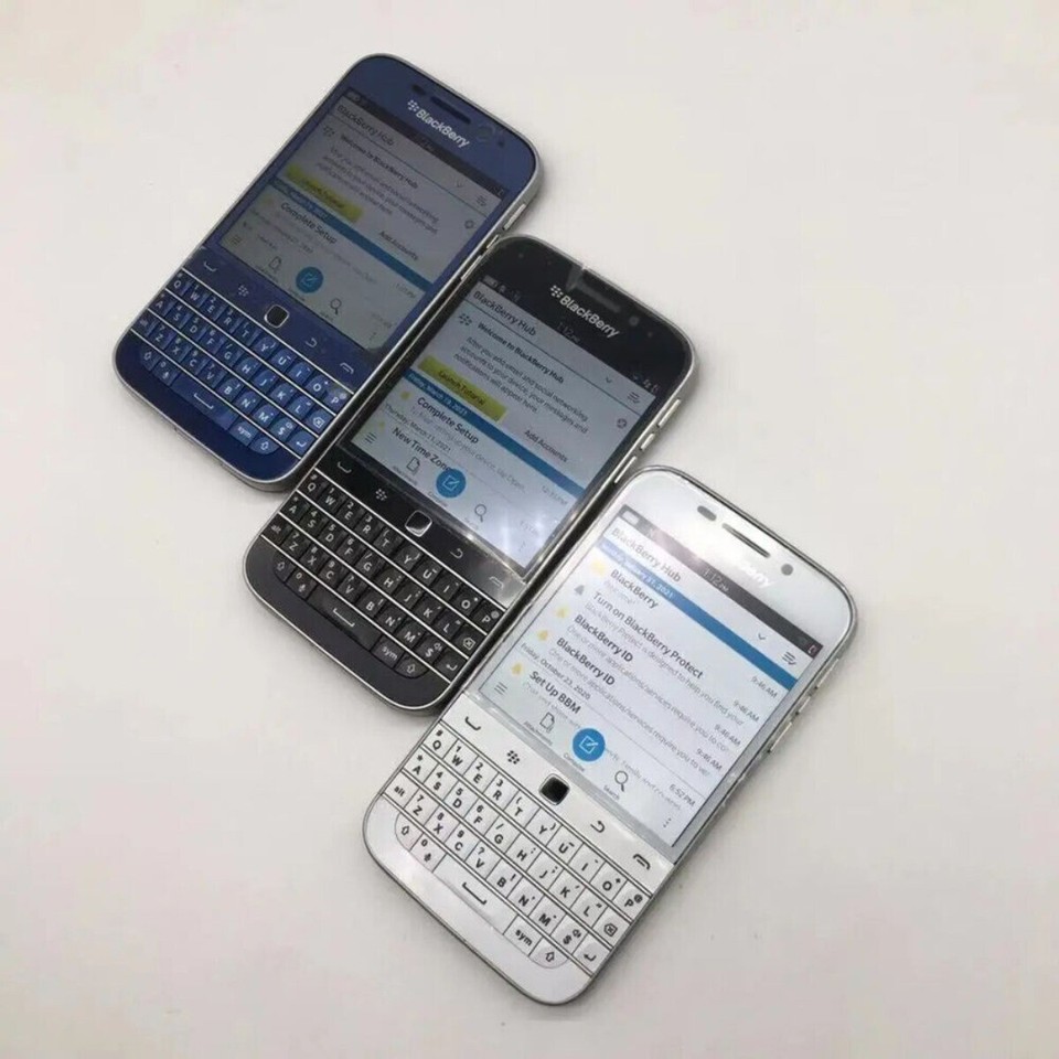 Original BlackBerry Classic Q20(-1 -2 -3 -4) Unlocked Cellphone 16GB ...