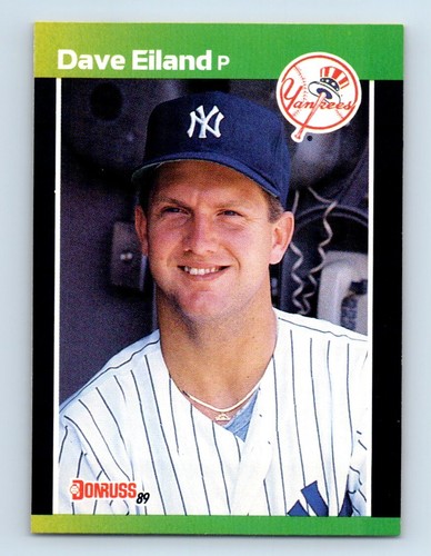 1989 Donruss Dave Eiland Rookie New York Yankees #481 | eBay