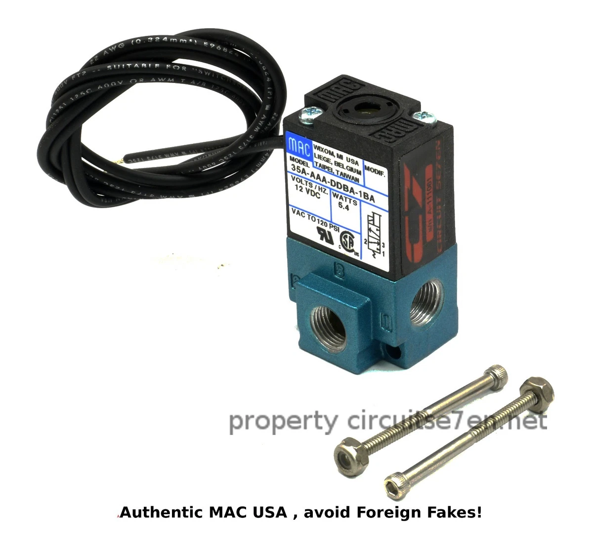 Boost Control Solenoid Valve BCS MAC 35A-AAA-DDBA-1BA,, 41% OFF