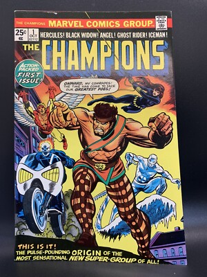 Champions #1, 2, 3, 4, 5 + 12, Ghost Rider Black Widow Hercules Marvel ...