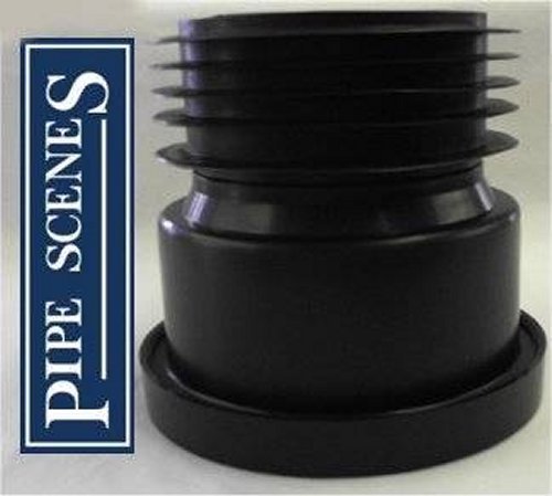 Drain Adapter 4" Soil PVC Waste to Clay Cast Iron Converter Plumbing ...