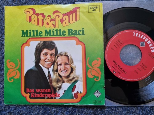 7" Single Vinyl Pat & Paul - Mille mille baci | eBay