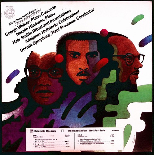 VARIOUS ARTISTS BLACK COMPOSERS SERIES: FIRST RECORDINGS: VOL 9 VINYL LP 220-88 | eBay