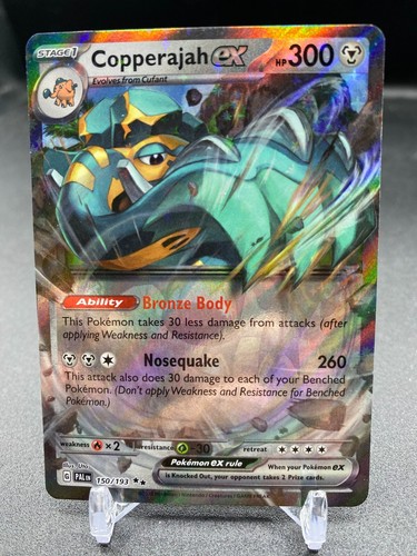 Copperajah ex 150/193 (Ultra Rare) Paldea Evolved Near Mint Pokemon TCG ...