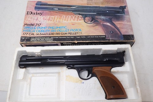 Daisy Model 717 .177 Cal Single Stroke Pneumatic Match Air Pistol In ...