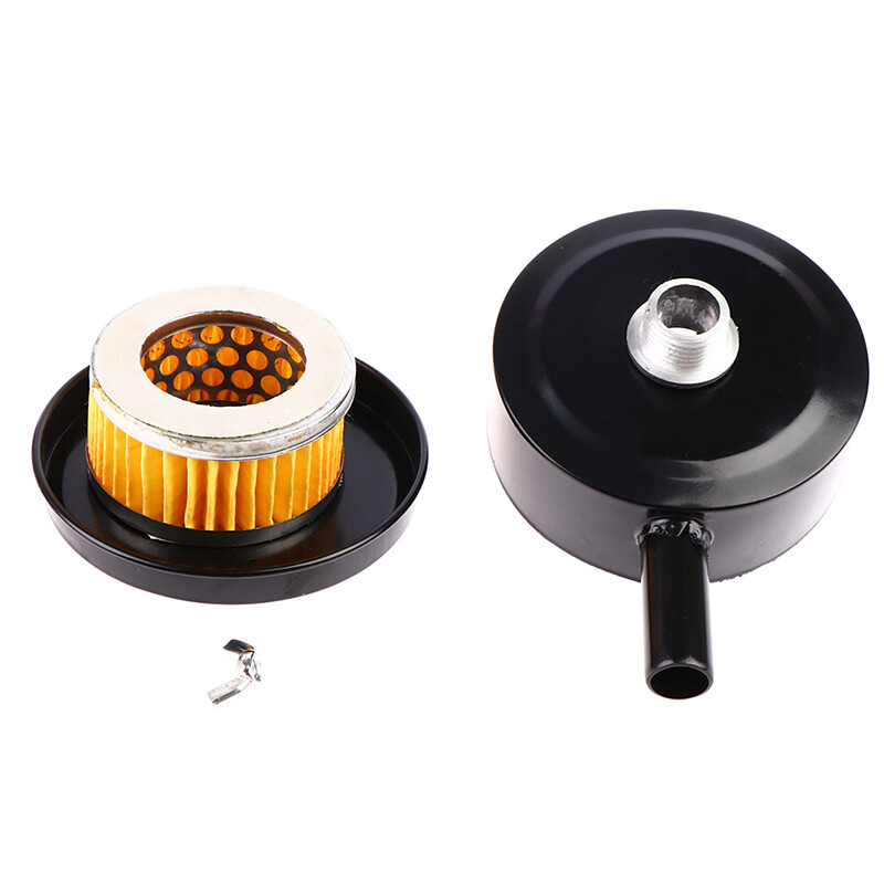 Air Filter Silencer Air Compressor 20mm Male Thread Canister Fil:'h | eBay