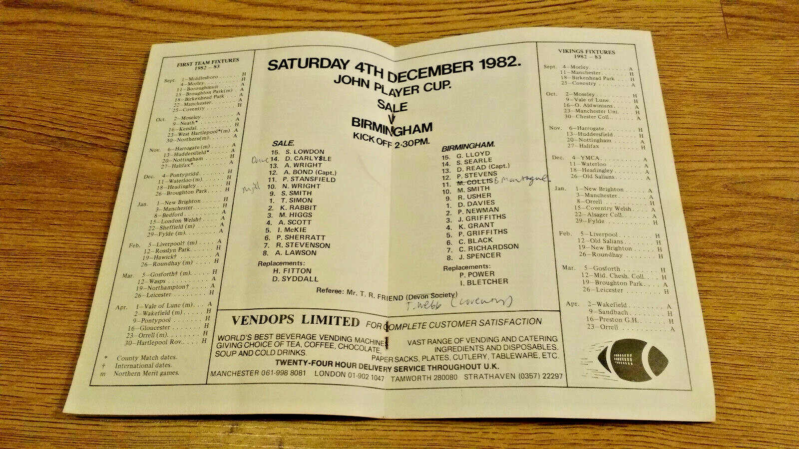 Sale Rugby Programmes 1946 - 2004 | eBay