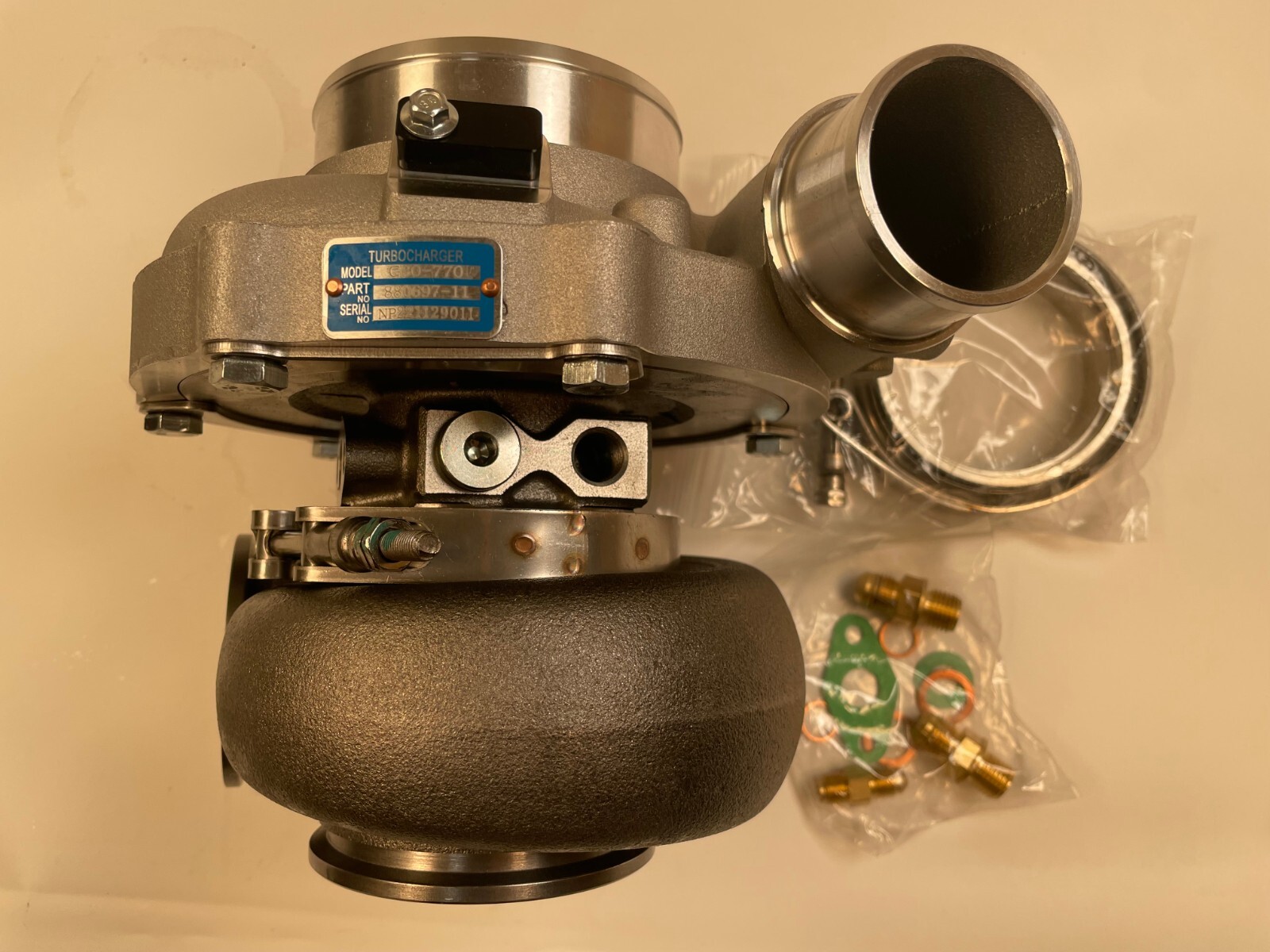 for GT30 Upgraded G30-770 Dual Ball Bearing billet Turbo charger 1.21 ...