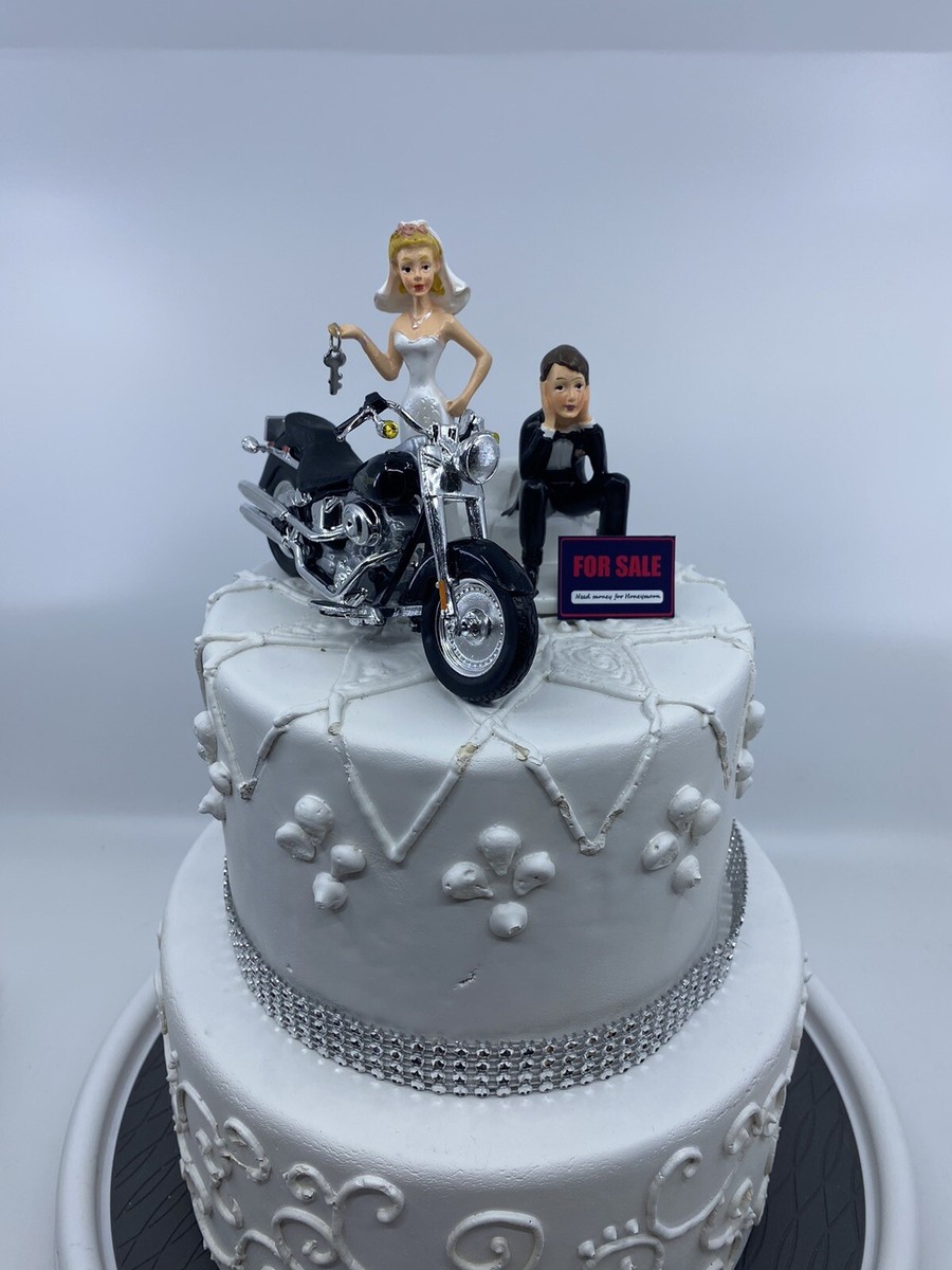 Harley Davidson Wedding Cakes Topers