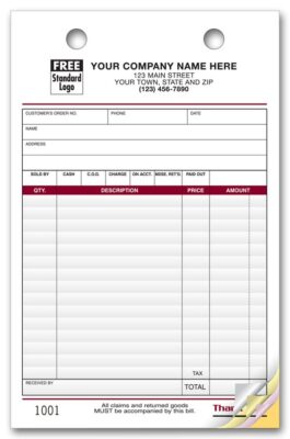 2531 Multi Purpose Register Forms Image Design Large Format5 1/2x8 1/2 ...