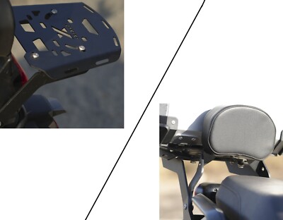 Back Carrier With Backrest Fit For HARLEY DAVIDSON X440 | eBay