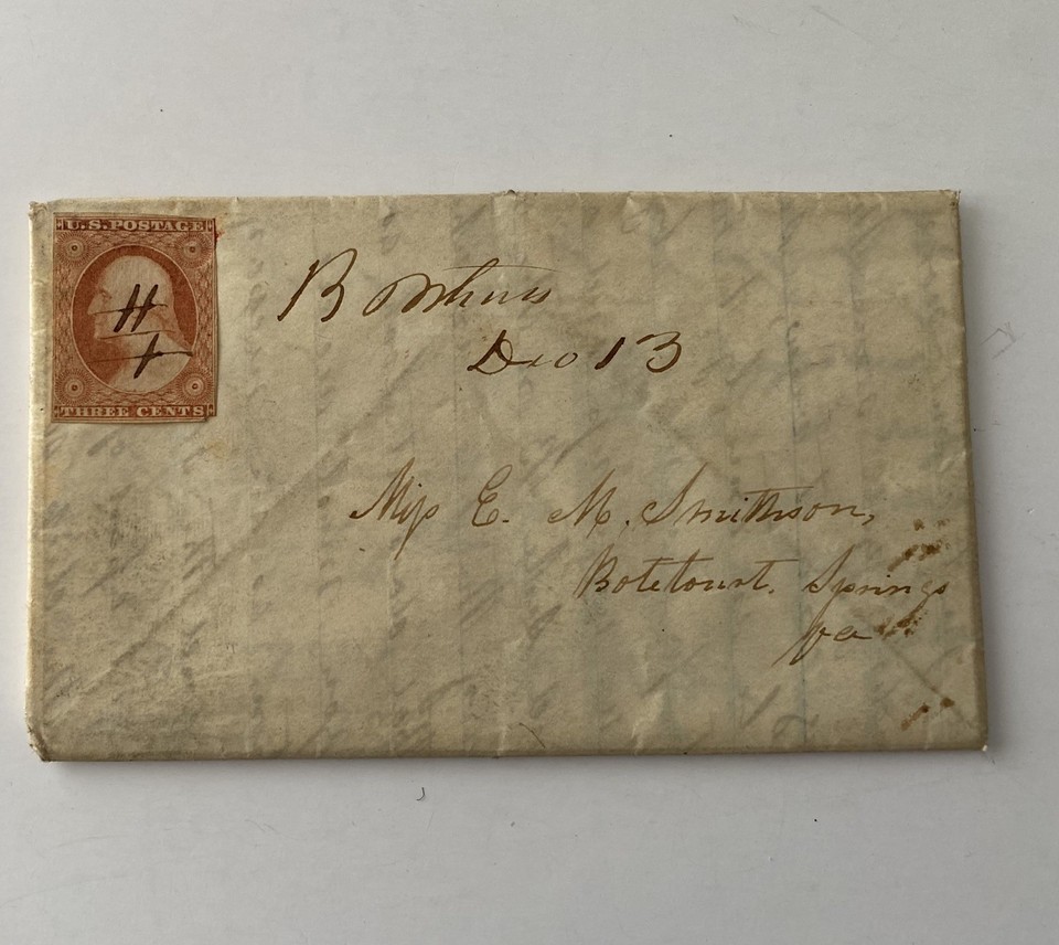 Lot of 8 Antique late 1800's Handwritten Cursive Letters & Envelopes ...