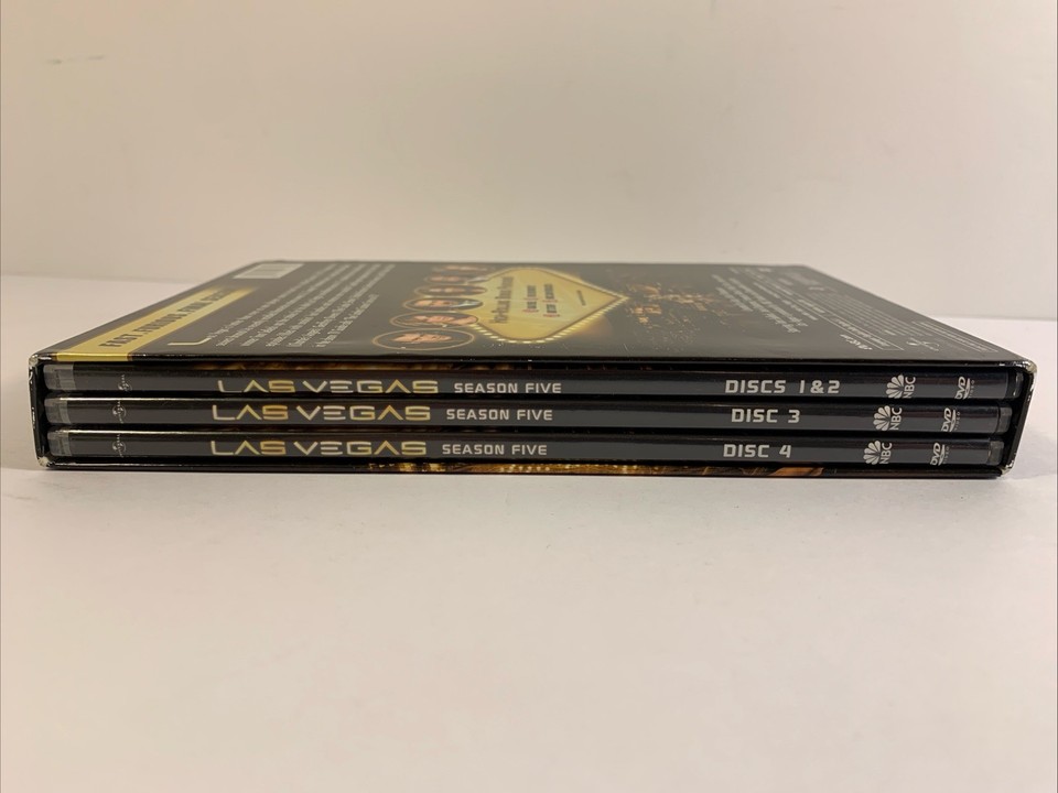 Las Vegas: Season Five The Complete 5th Season 4-Disc DVD Box Set | eBay