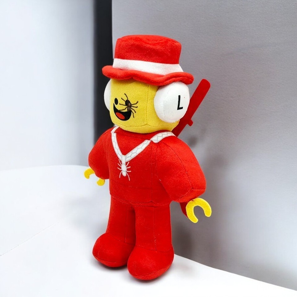 10" Red Jandel Plush Toy, Steal a Brainrot Game Collectible Stuffed ...