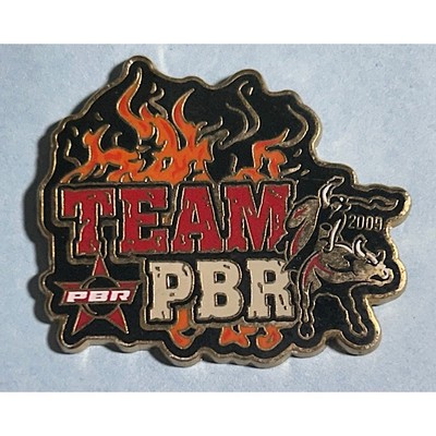 2009 Team PBR Professional Bull Riders Hat or Lapel Pin Championship ...