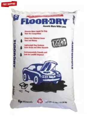 Speedy Dry Oil Spill Absorbent Floor 25 Ib Bag Granular Absorbs ...