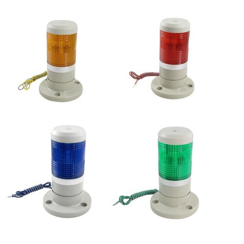 Industrial Yellow Red Green Signal Tower Warning Lamp Stack Light ...