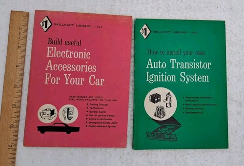 1965 Skillfact Library 2 Books Electronic Accessories for Your Car ...