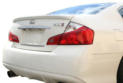 UNPAINTED SPOILER FOR AN INFINITI M35 M45 FLUSH FACTORY STYLE 2008-2010 ...