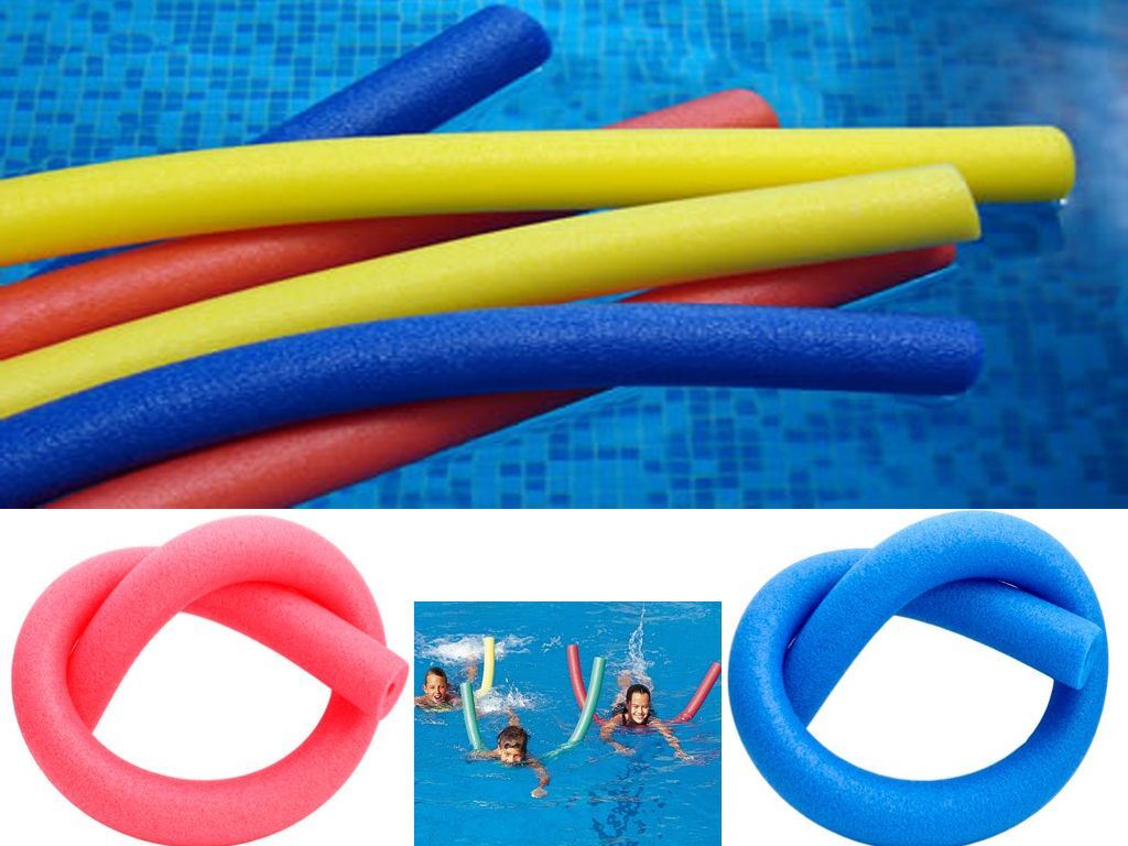 3 x SWIMMING POOL NOODLE FLOAT AID WOGGLE LOGS NOODLES WATER FLEXIBLE ...