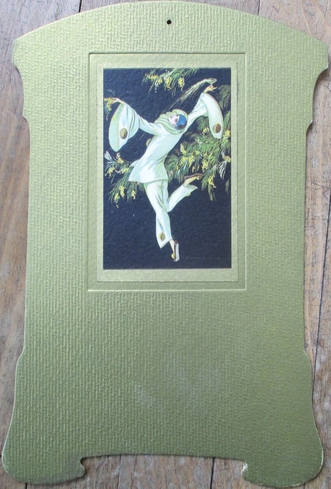 Tito Corbella Artist Signed 1920 Art Deco Italian Calendar Backs ...