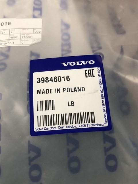Genuine Volvo Side Molding 39846016 for sale online | eBay