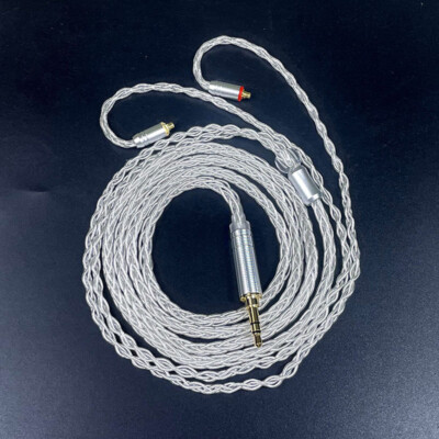 Silver Plated Earphone Upgrade Cable 3.5/2.5/4.4mm MMCX/NX7 Pro/QDC/0 ...