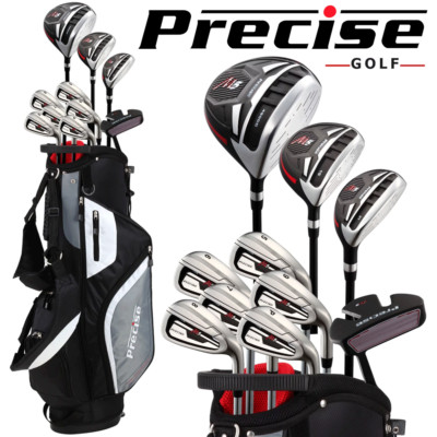 SKYMAX 2025 PRECISE M5 MENS COMPLETE GOLF SET +DELUXE GOLF STAND CARRY ...