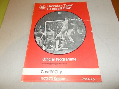Swindon v Cardiff 72/73 | eBay UK