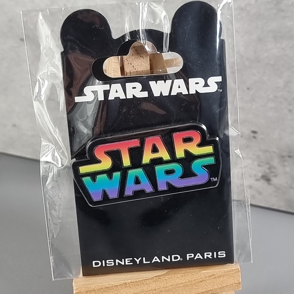 Pride Star Wars Rainbow Pin Disney Pin Trading DLP Disneyland Paris ...