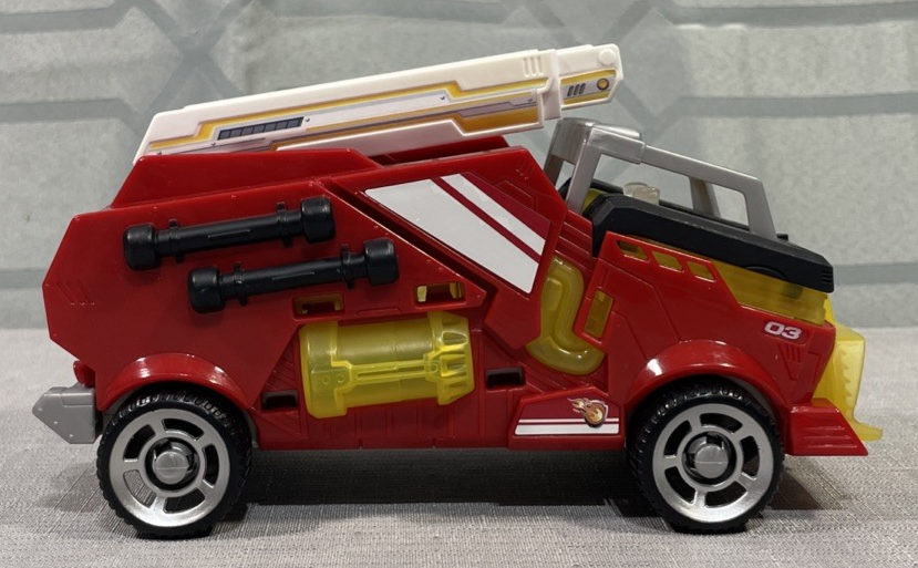 PAW Patrol The Mighty Movie Marshall Fire Truck Vehicle Red Rescue Toy ...