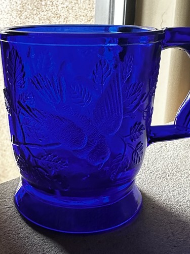 Mosser Robin in a Tree cobalt blue Mug / Cup After Bryce Walker & Co ...