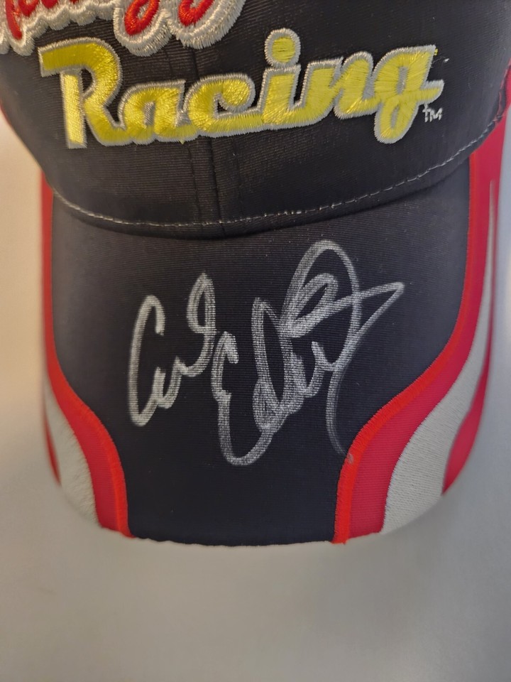 Carl Edwards Autographed Kellogg's Racing Hat | eBay